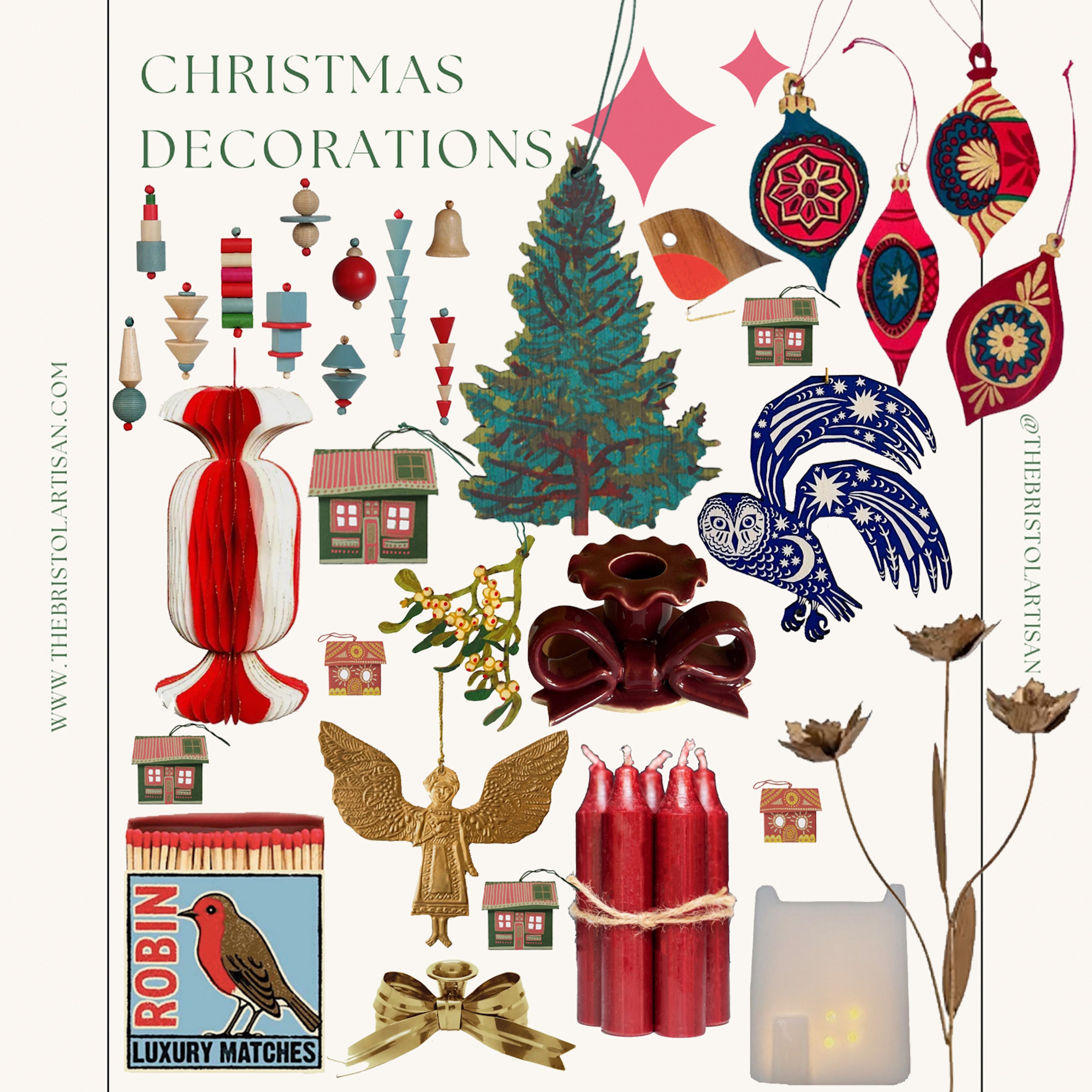 Handmade & Sustainable Christmas Decorations for a Joyful Festive Home