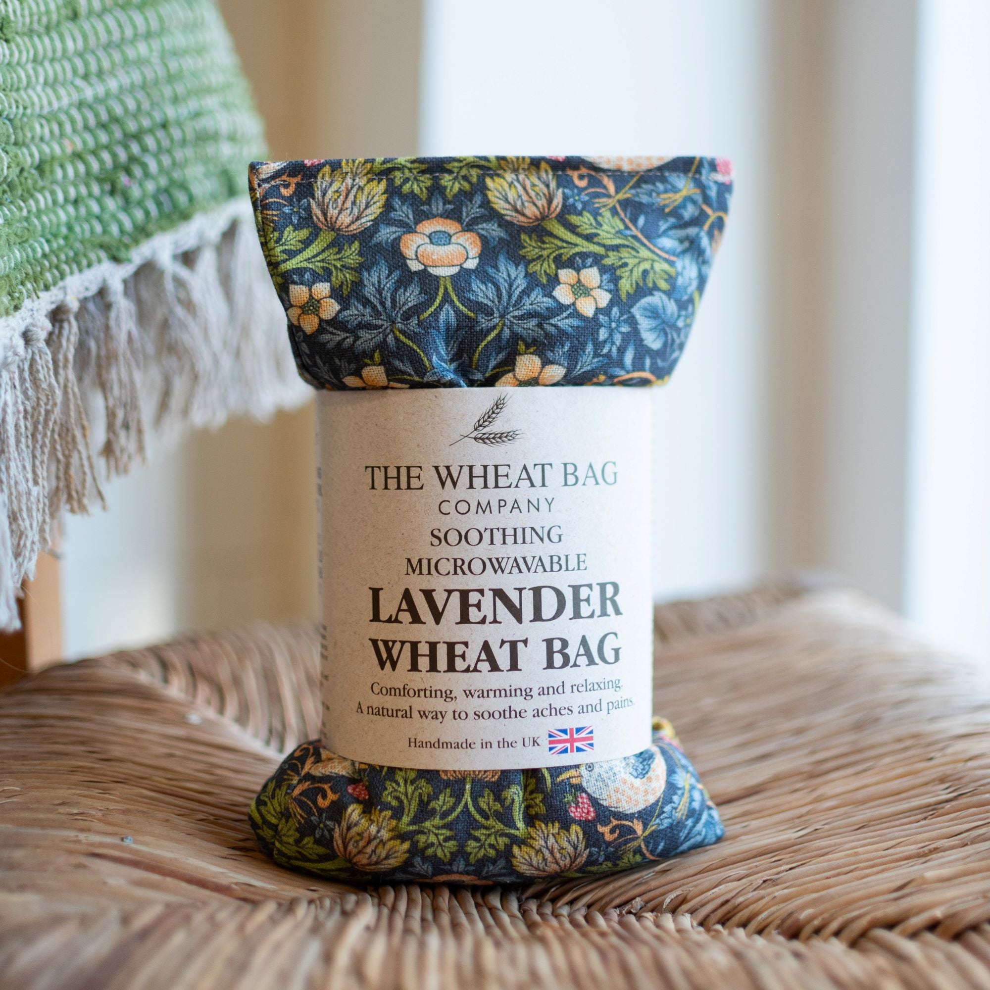 Lavender Therapy Pillow - William Morris Strawberry Thief